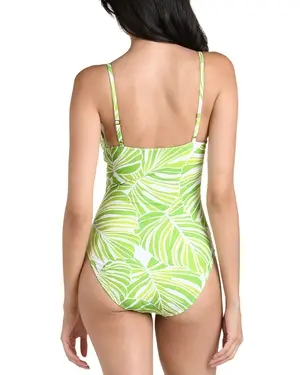 La Blanca Serene Palm One Piece Swimsuit