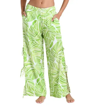 La Blanca Serene Palm Swim Cover-up Pants