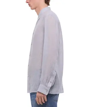 Helmut Lang Relaxed Fit Gauze Shirt - Pacific