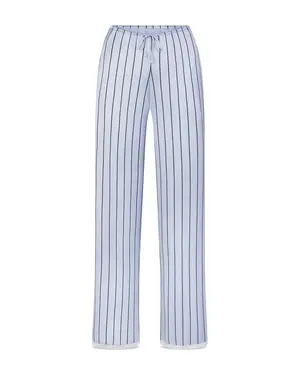 SKIMS Woven Shine Sleep Pants With Lace