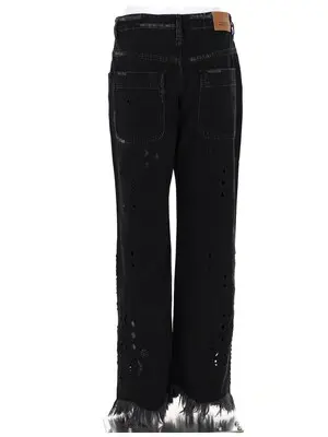 Isabel Marant Étoile Amia" Wide Leg Denim Trousers