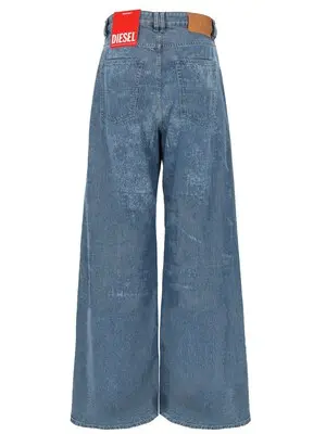 DIESEL® 1996 D-sire" Relaxed Fit Wide Leg Jeans - Denim