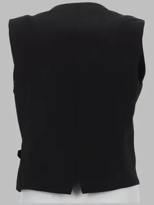 PT TORINO Gilet "angela" In Lana - Black