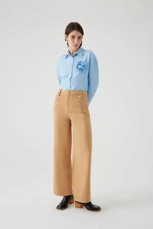 Exquise Frill Jeans For Women