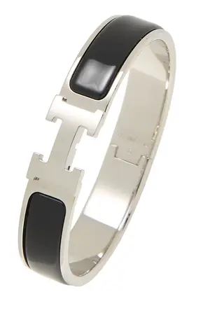 Hermès Clic Clac H Pm Bracelet - Black