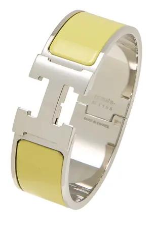 Hermès Clic Clac H Pm Bracelet - Yellow