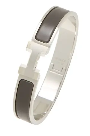 Hermès Clic Clac H Pm Bracelet - Grey