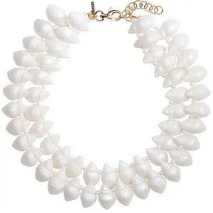 LELE SADOUGHI Lele Sadoughi Layered Conch Shell Necklace