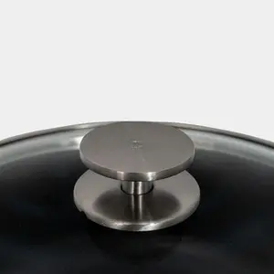 SWISS DIAMOND Chd Nonstick Braiser With Glass Lid - Black