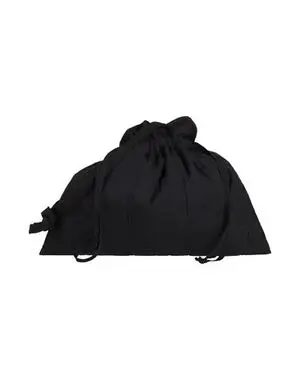 S.K. MANOR HILL Maxi Drawstring Crossbody Bag - Black