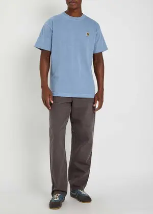 Carhartt Work In Progress Straight-leg Canvas Trousers - Stone