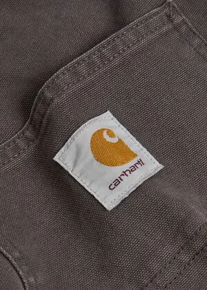 Carhartt Work In Progress Straight-leg Canvas Trousers - Stone