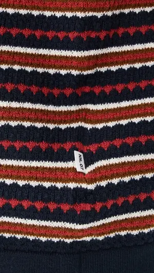 Nn07 Bari Striped Knit Tee
