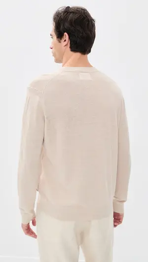 Nn07 Linen Knit Crewneck Sweater