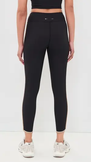 The Upside Rhythm Midi Leggings - Black