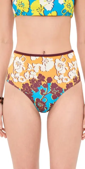 ALEMAIS Splice High Waisted Bikini Bottoms - Multi