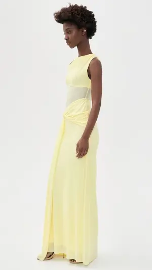 Misha Collection The Sisal Mesh Dress