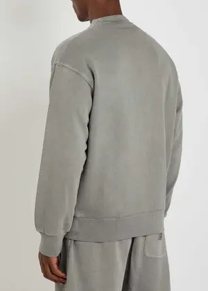 Carhartt Work In Progress Nelson Cotton Sweatshirt - Grey