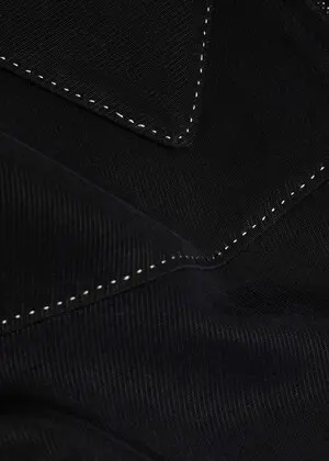 SECOND / LAYER Herman Contrast-stitch Twill Jacket