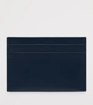 CHRISTIAN LOUBOUTIN Bettina Leather Card Holder - Navy