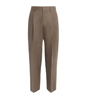 NN.07 Nn07 Linen Kay Wide-leg Trousers