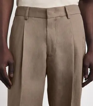 NN.07 Nn07 Linen Kay Wide-leg Trousers