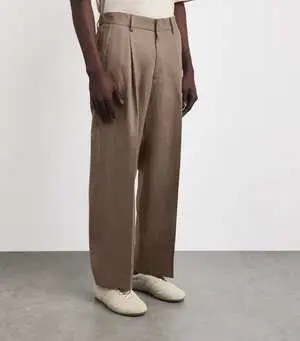 NN.07 Nn07 Linen Kay Wide-leg Trousers