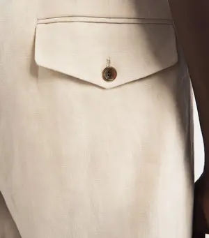 NN.07 Nn07 Linen Justin Wide-leg Trousers