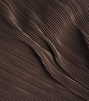 Vince Pleated Midi Dress With Twist Detail