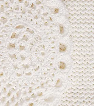 Erdem Cotton Crochet Maxi Dress