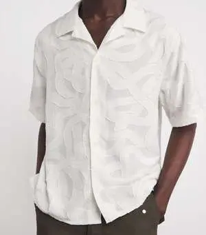 WAX LONDON Jacquard Curzon Shirt