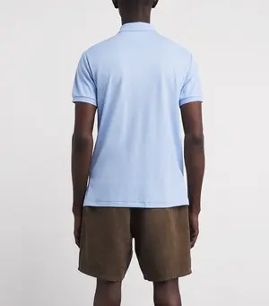 Polo Ralph Lauren Cotton Slim-fit Polo Shirt - Blue