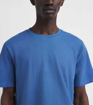 WAX LONDON Organic Cotton Dean T-shirt - Blue