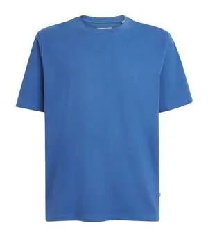 WAX LONDON Organic Cotton Dean T-shirt - Blue