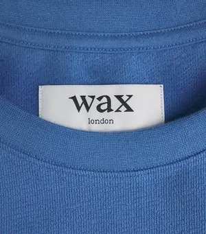 WAX LONDON Organic Cotton Dean T-shirt - Blue