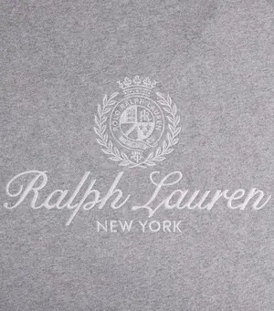 Polo Ralph Lauren Cotton Logo Crest T-shirt - Grey