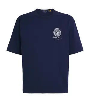 Polo Ralph Lauren Cotton Logo Crest T-shirt