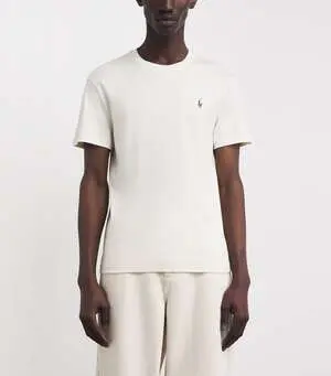 Polo Ralph Lauren Pima Cotton Polo Pony T-shirt - Ivory