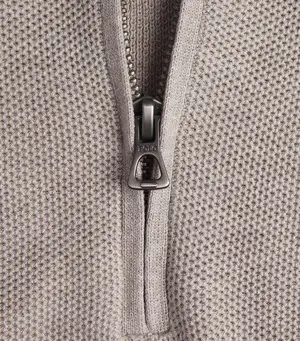 Polo Ralph Lauren Cotton Half-zip Sweater - Brown