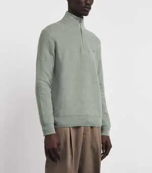 Polo Ralph Lauren Cotton Half-zip Sweater - Green