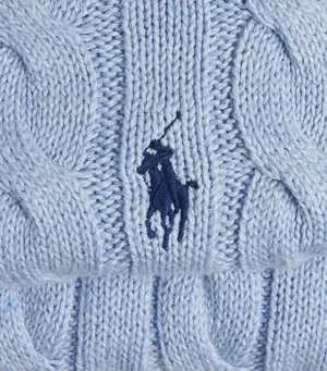 Polo Ralph Lauren Cotton Cable-knit Crewneck Sweater