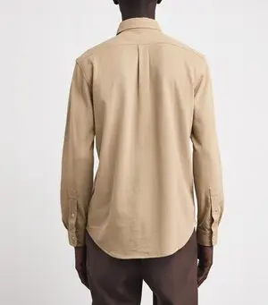 Polo Ralph Lauren Cotton Featherweight Mesh Shirt - Brown