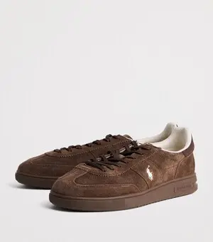 Polo Ralph Lauren Suede Bedford Sneakers - Brown