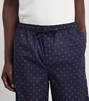 Derek Rose Printed Nelson Lounge Shorts