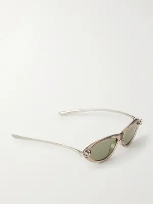 Bottega Veneta Cat-eye Sunglasses - Silver