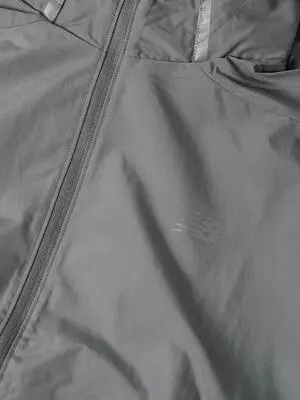 NEW BALANCE Logo Print Hooded Jacket