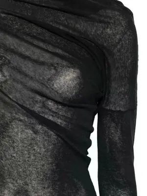 Paloma Wool Draped Semi-sheer Dress