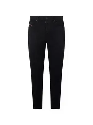 DIESEL® Slim-fit Jeans With Logo Patch