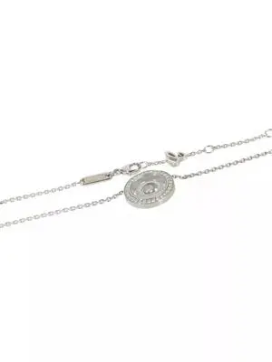 Chopard Happy Spirit Diamond Necklace In 18k White Gold