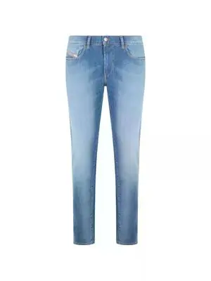 DIESEL® Faded Finish Slim-fit Jeans - Blue